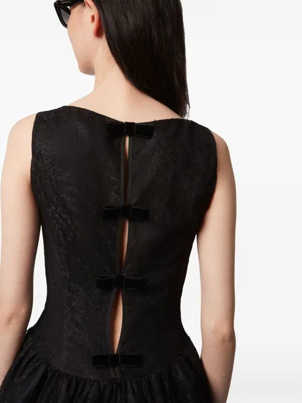 Nina Ricci Peplum-hem Mini Dress