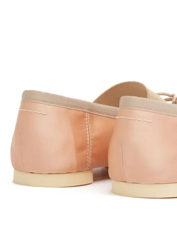 MAISON MARGIELA Anatomic Numbers-motif Ballerinas - Neutrals