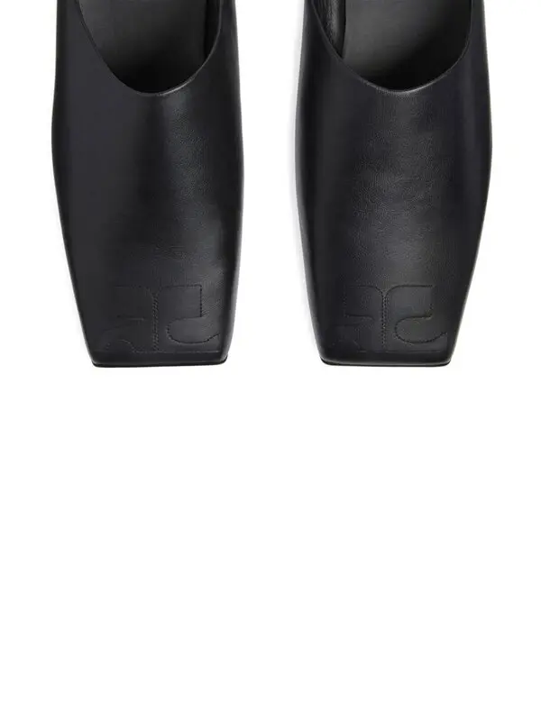 COURREGES Heritage Mules - Black