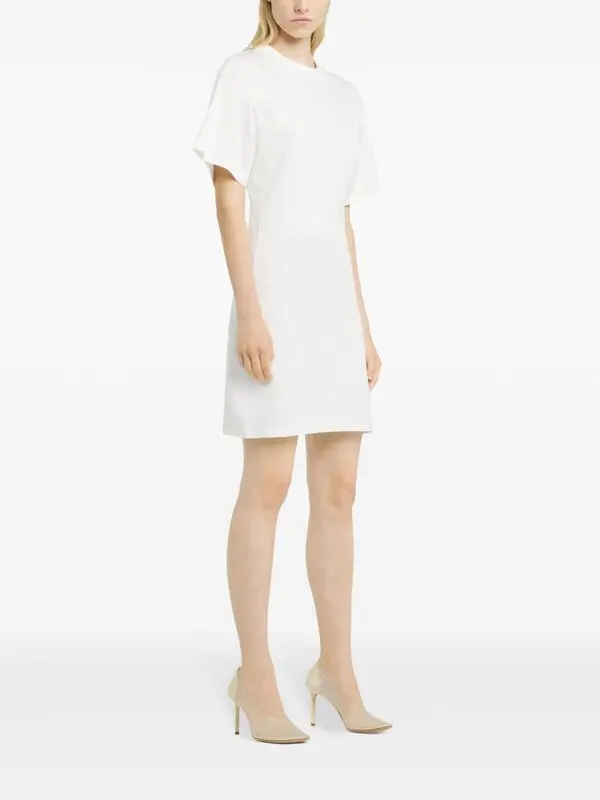 COURREGES Cotton Mini Dress - White