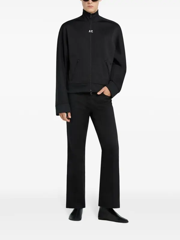 COURREGES Logo-embroidered Track Jacket