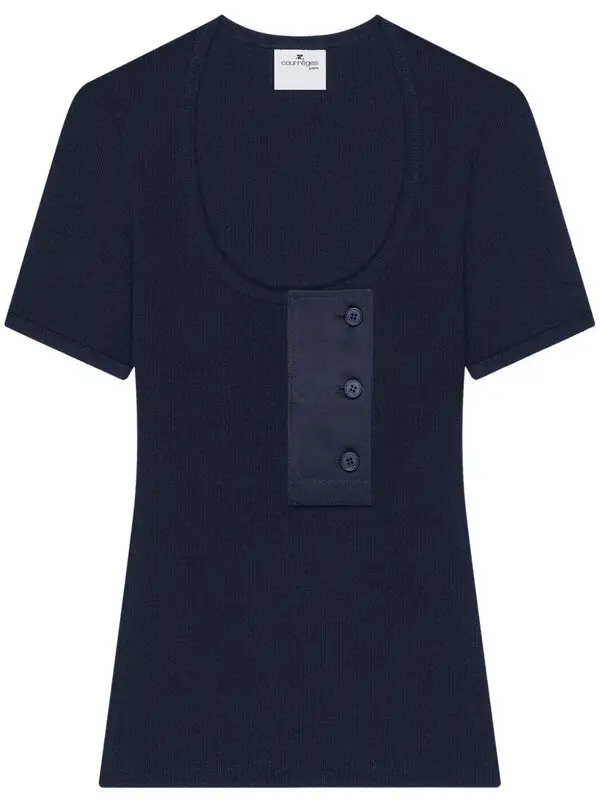 COURREGES Oblique 90's T-shirt