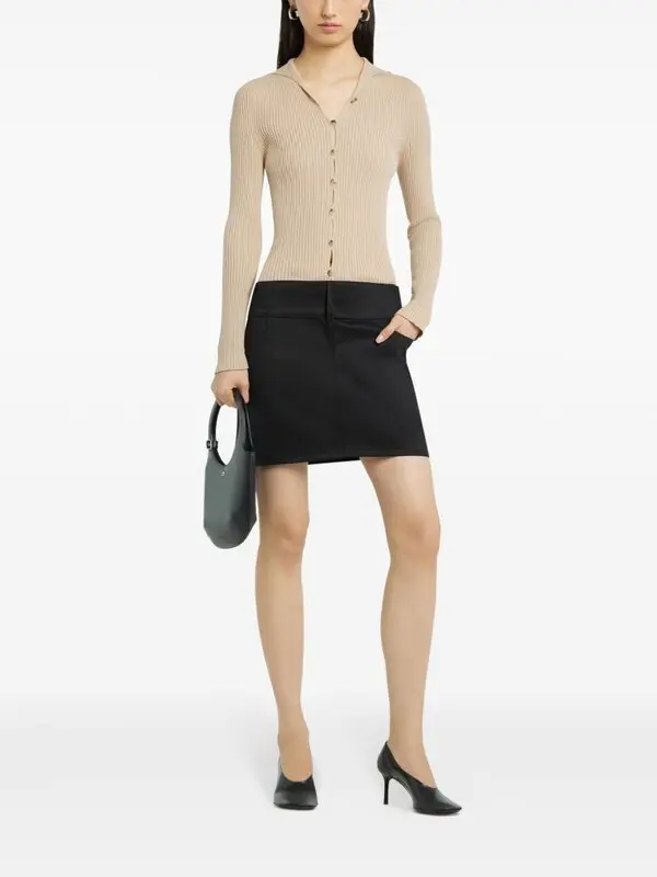 COURREGES Solar Cardigan - Neutrals