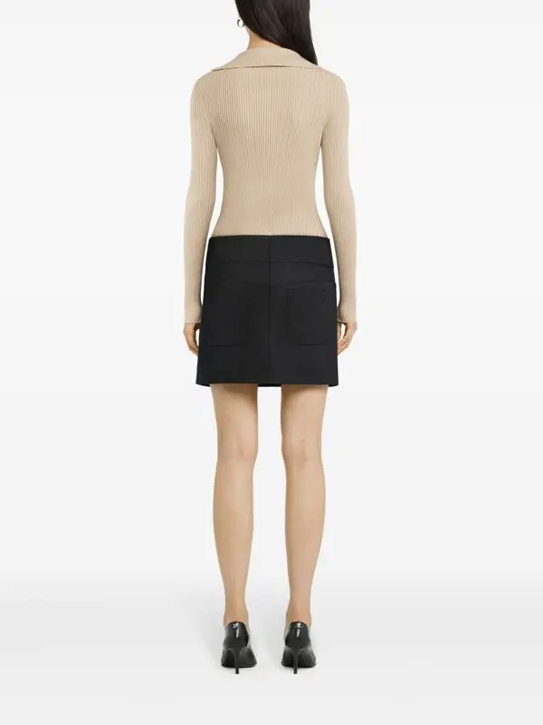 COURREGES Solar Cardigan - Neutrals