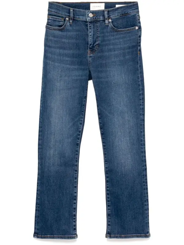 FRAME Le High Straight Leg Jeans