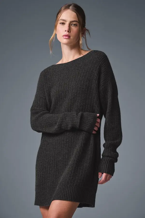 knitting machine dress Red Dress Machine Knitting Pattern – Knitting Utopia main image 1