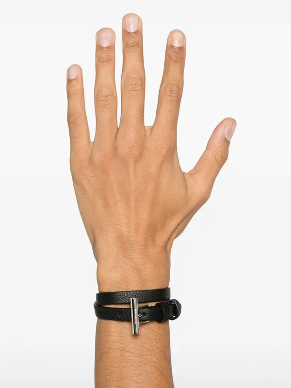 Alexander McQueen T-bar Wrap Bracelet