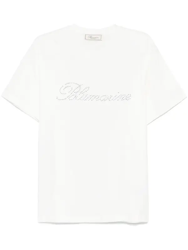 Blumarine Logo-appliqué T-shirt