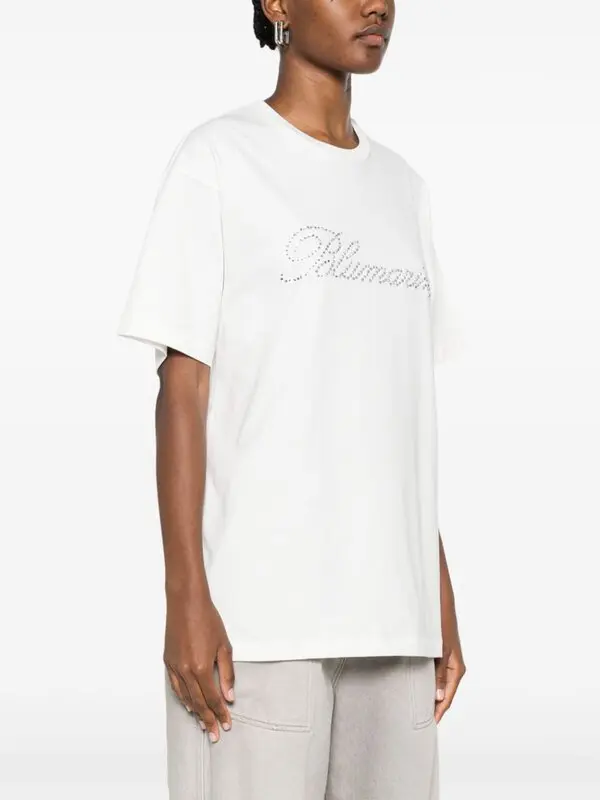 Blumarine Logo-appliqué T-shirt