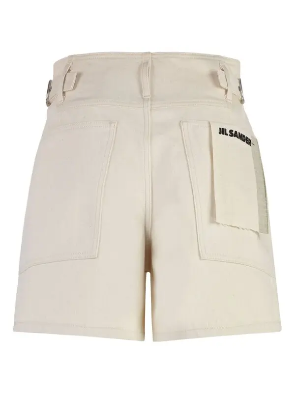 JIL SANDER Denim Shorts - Neutrals