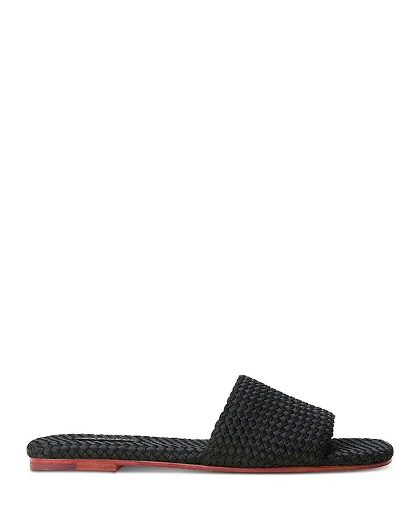 NAGHEDI St Barths Slide Sandals - Black