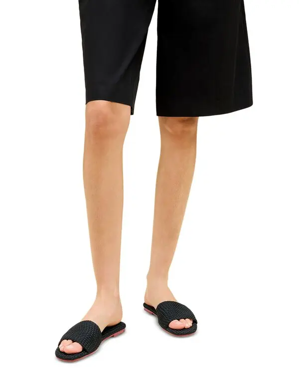 NAGHEDI St Barths Slide Sandals - Black