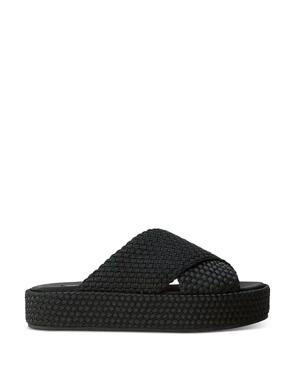 NAGHEDI Laguna Platform Sandals - Black