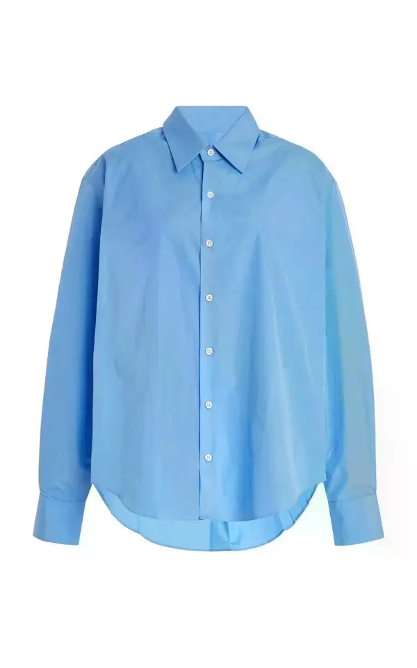 Comme Si Classica Cotton Poplin Shirt - Blue