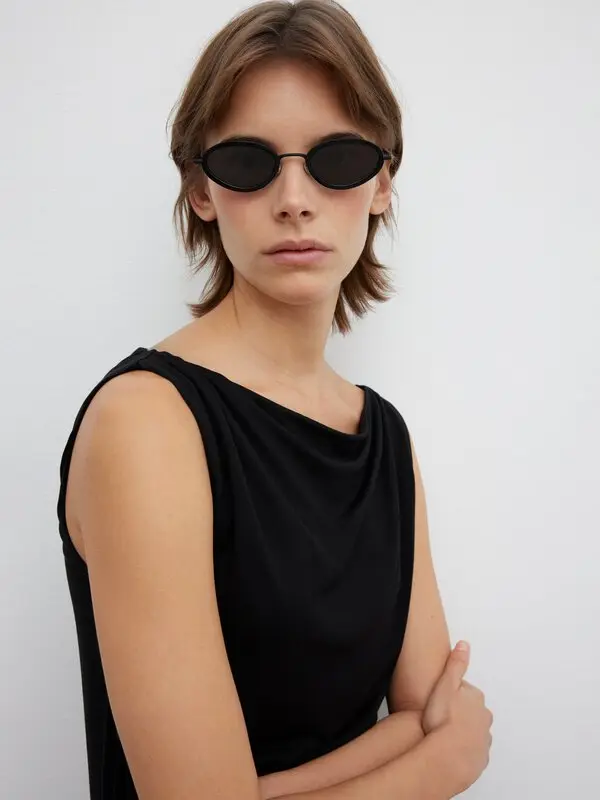HOUSE OF DAGMAR Square Neck Tank Top