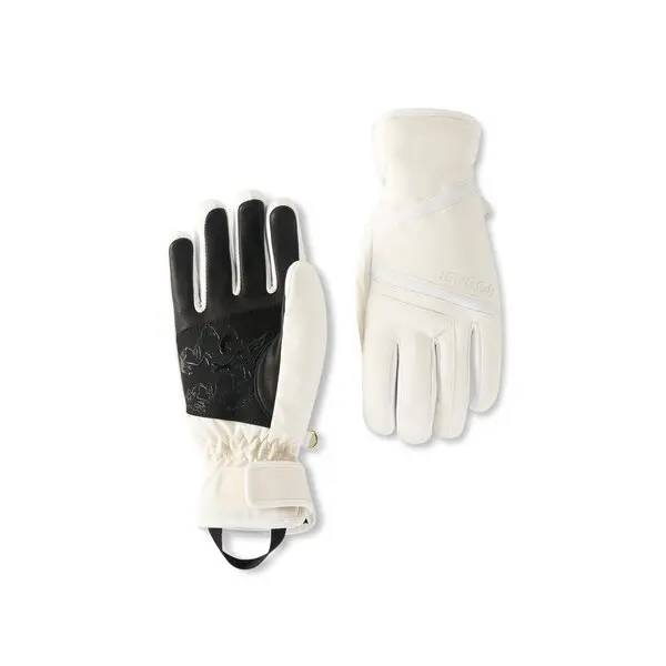 Bogner Hilla Gloves - Off-white/black