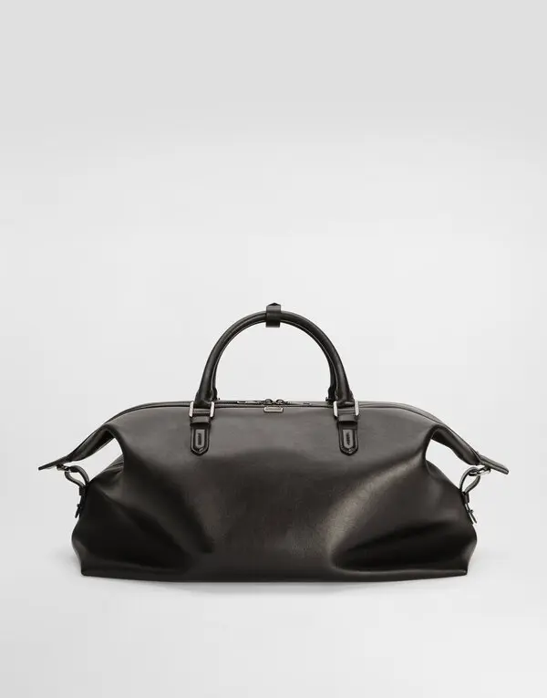 Dolce & Gabbana Calfskin Duffle Bag - Black