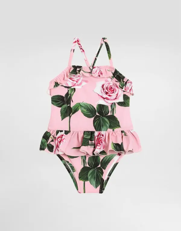 Dolce & Gabbana Rose- Swimsuit - Print