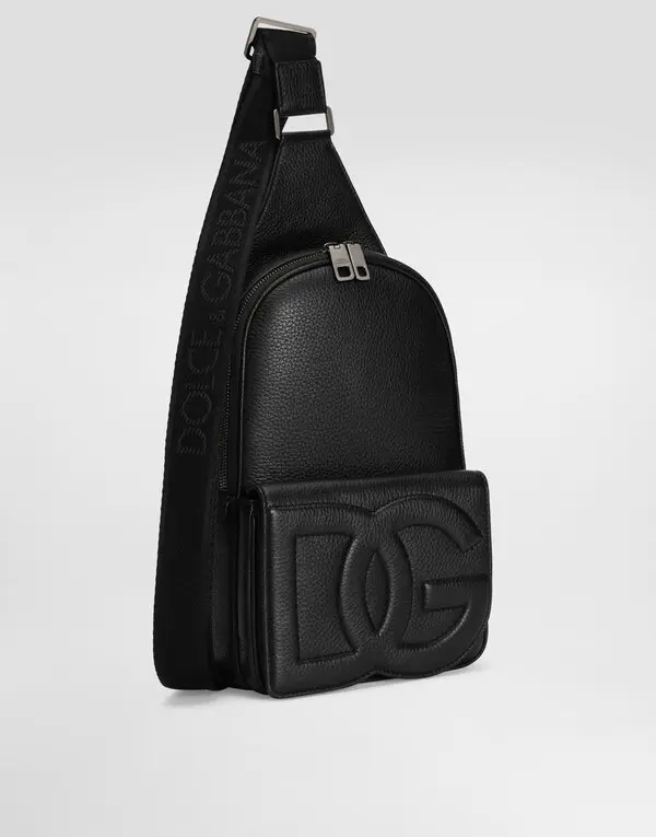 Dolce & Gabbana Deerskin Backpack With 3d Logo
