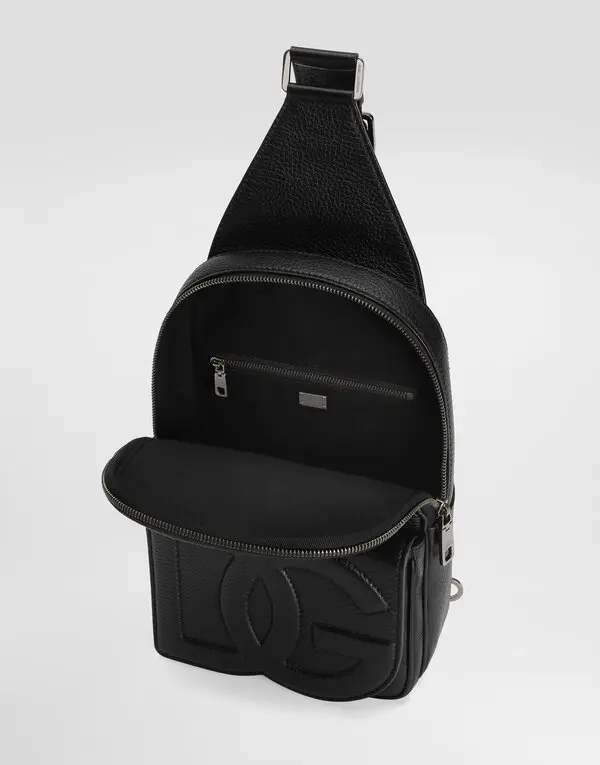 Dolce & Gabbana Deerskin Backpack With 3d Logo