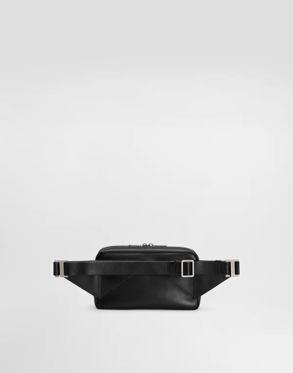 Dolce & Gabbana Calfskin Crossbody Bag - Black