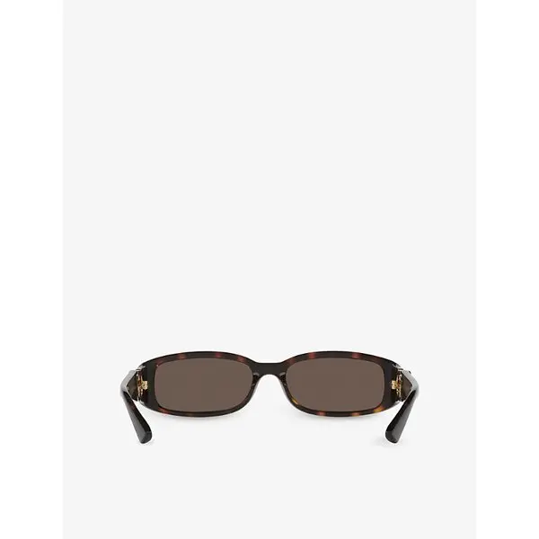 Gucci Gg1661s Square-frame Tortoise Sunglasses - Brown