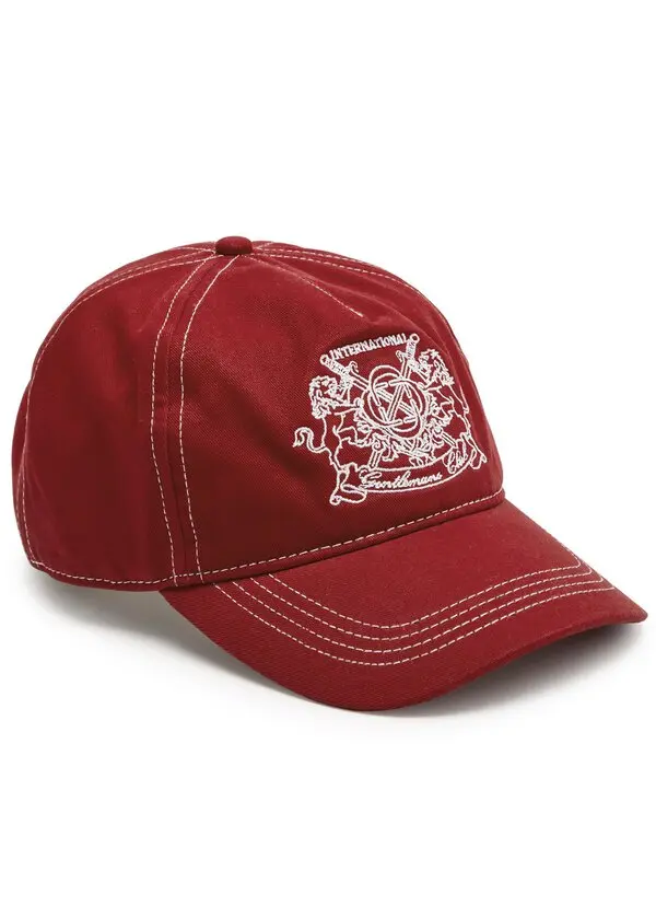 CRAFTD Gentleman's Club Cotton-twill Cap - Red