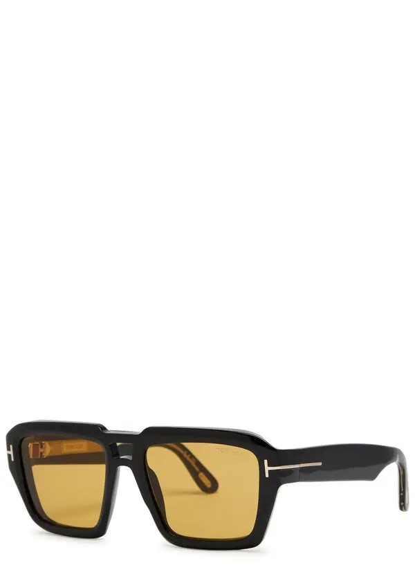 TOM FORD Aviator-style Sunglasses - Black