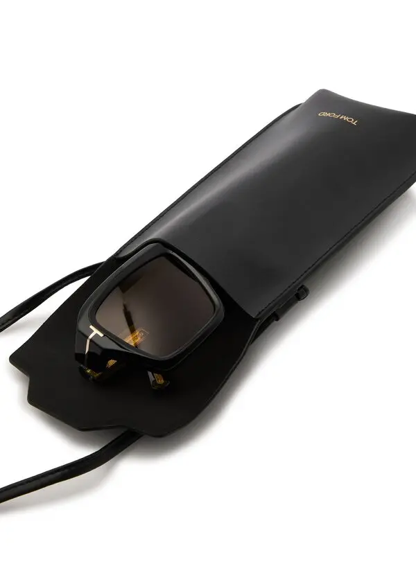 TOM FORD Aviator-style Sunglasses - Black