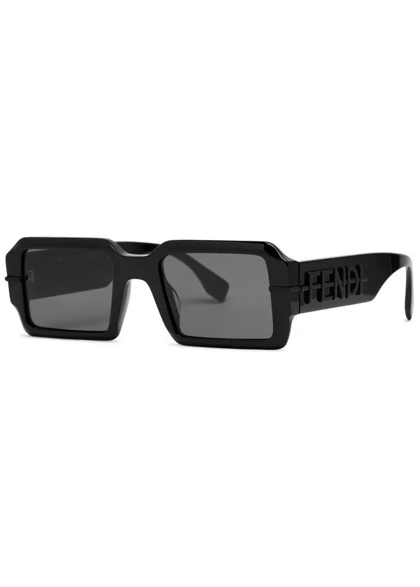 Fendi Graphy Rectangle-frame Sunglasses
