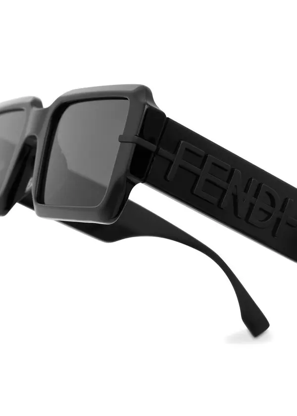 Fendi Graphy Rectangle-frame Sunglasses