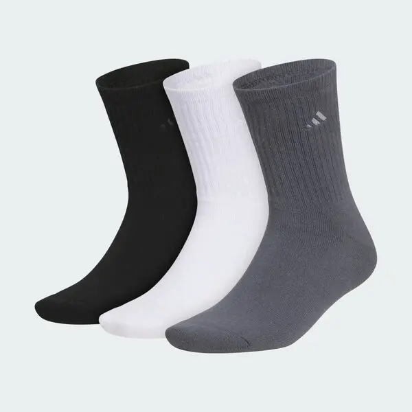 Adidas Cushioned Crew Socks 3-pack - Black / White / Onix