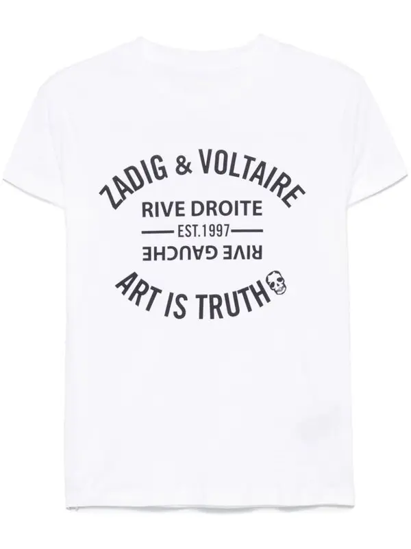 Zadig&Voltaire Short-sleeve T-shirt - White