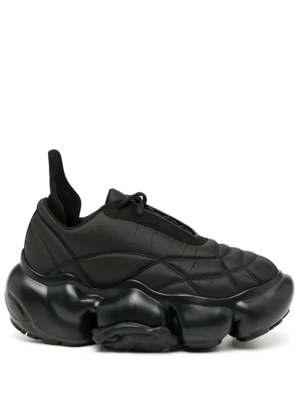 GROUNDS Moopie Coupe Sneakers - Black
