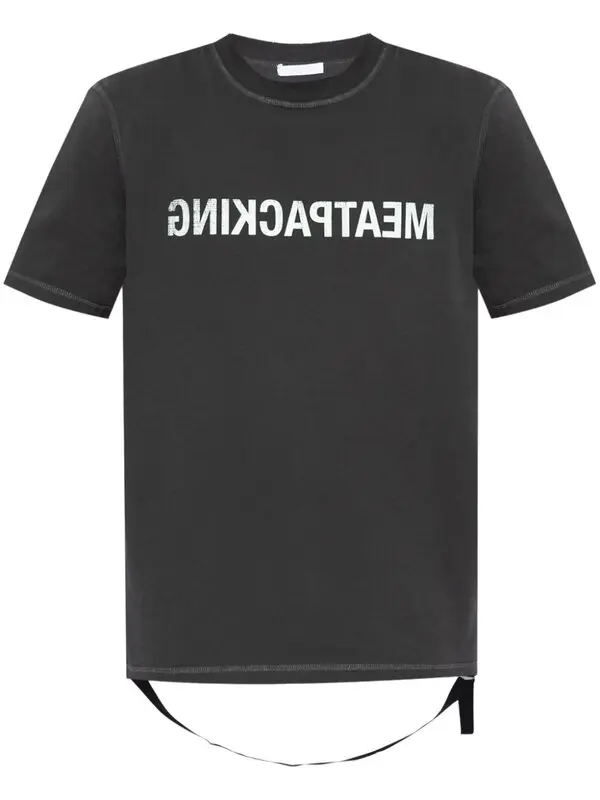 Helmut Lang Logo-print T-shirt - Black