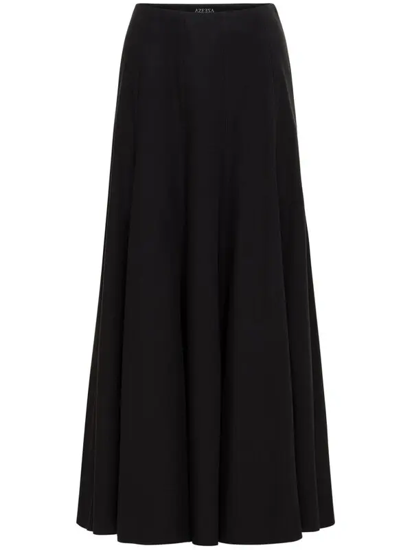 Azeeza Soren Midi Skirt - Black