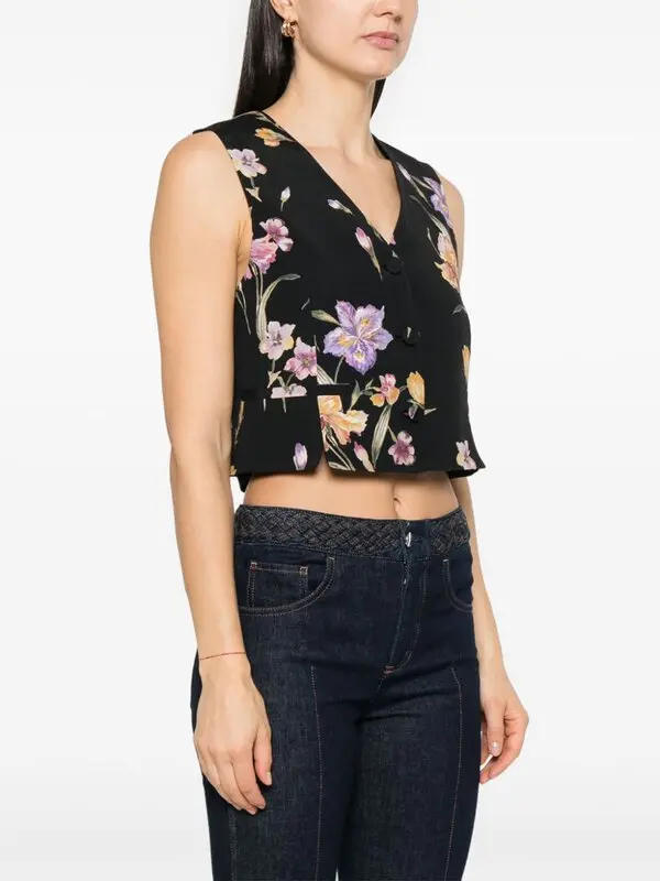 TWINSET Floral-print Waistcoat