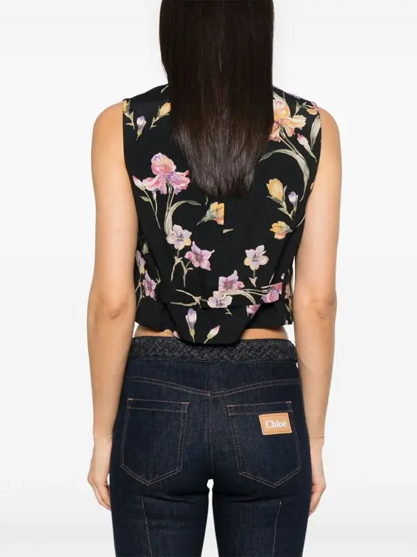 TWINSET Floral-print Waistcoat