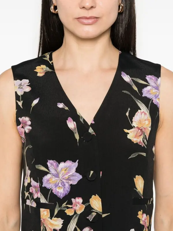 TWINSET Floral-print Waistcoat