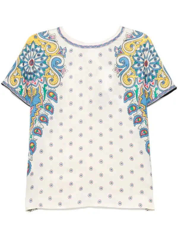 Etro Paisley-print T-shirt