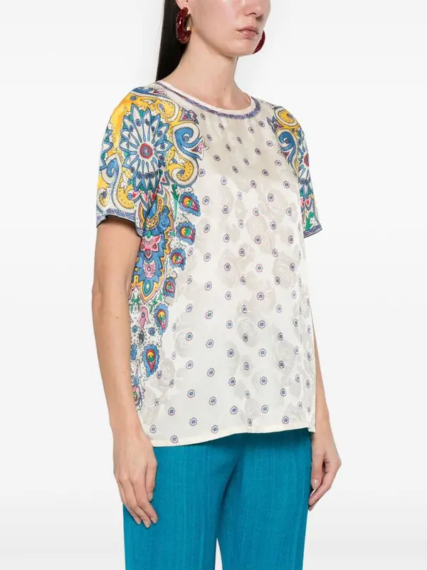 Etro Paisley-print T-shirt
