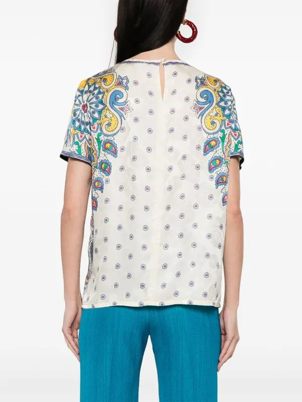 Etro Paisley-print T-shirt