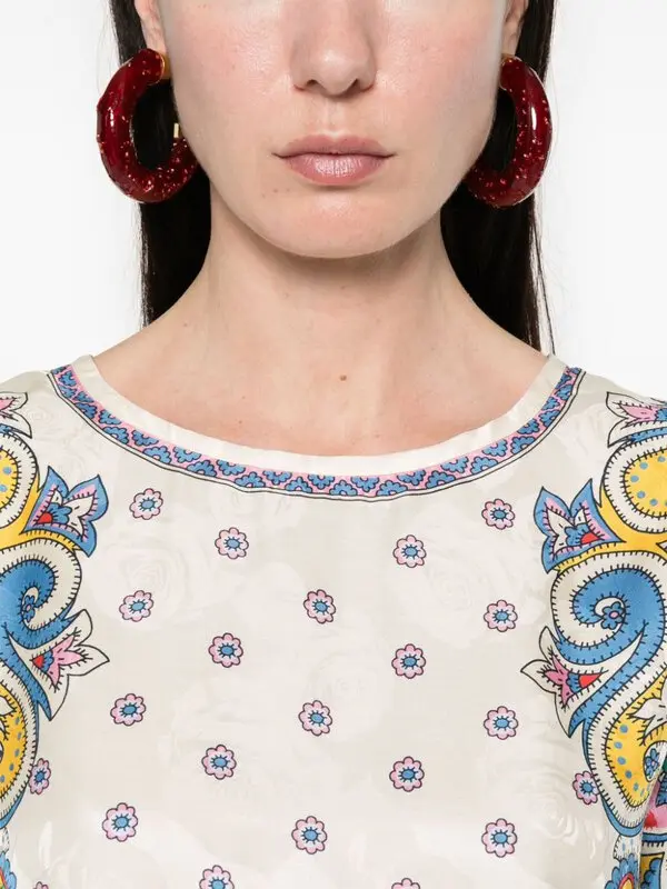 Etro Paisley-print T-shirt