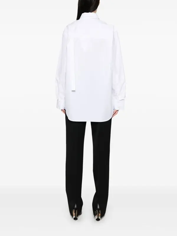 RÓHE Deconstructed Cotton Shirt