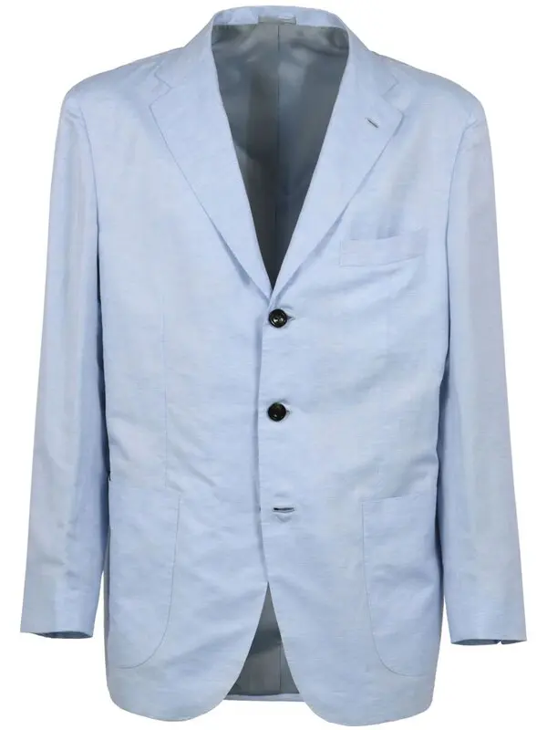 Kiton Cotton-linen Blazer