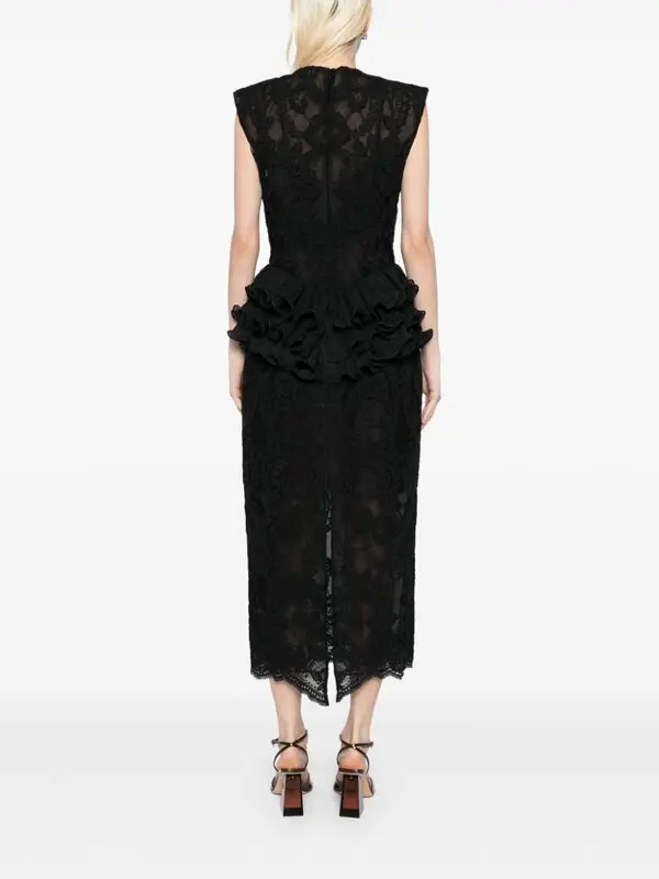 Zimmermann Crush Lace Frill Dress