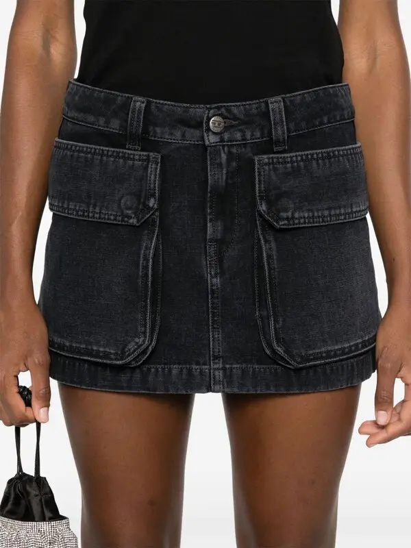 DIESEL® De-ton Mini Skirt - Black