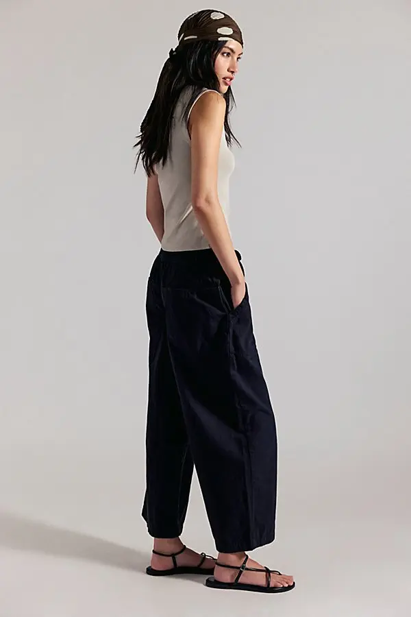 Free People We The Free Easy Peasy Pull-on Jeans - Black