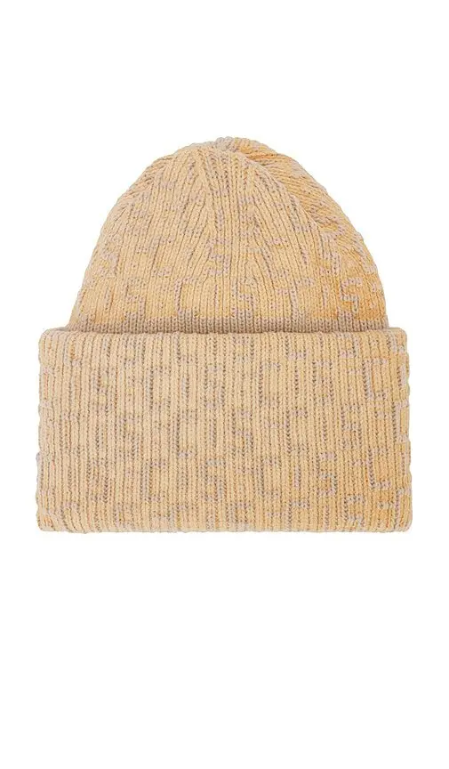 Gcds Monogram Beanie - Off White