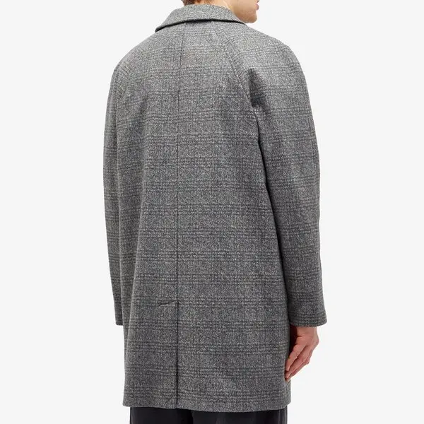 A.p.c. Pete Check Wool Mac